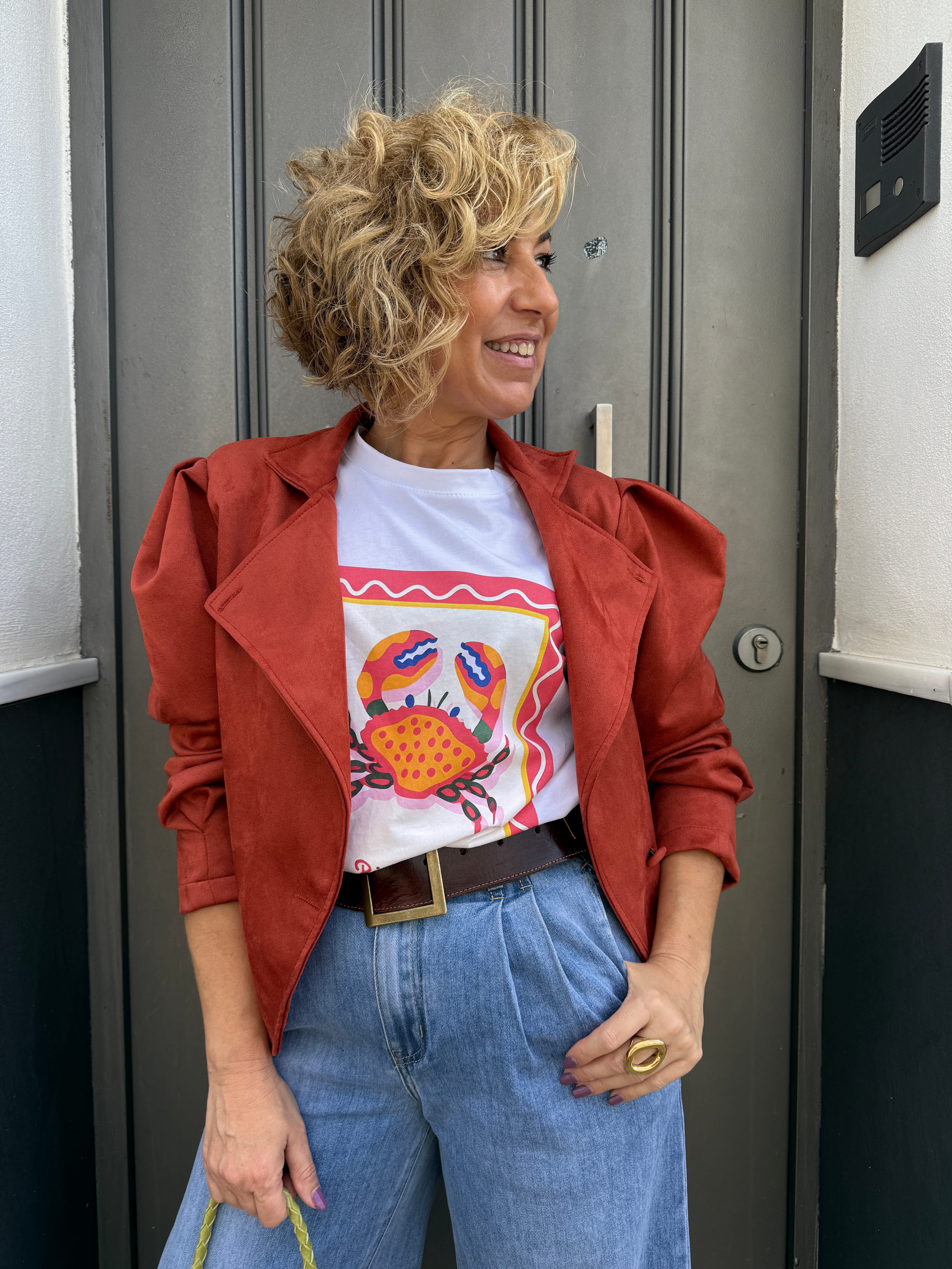 CHAQUETA OCHENTERA – YERBABUENA MODA